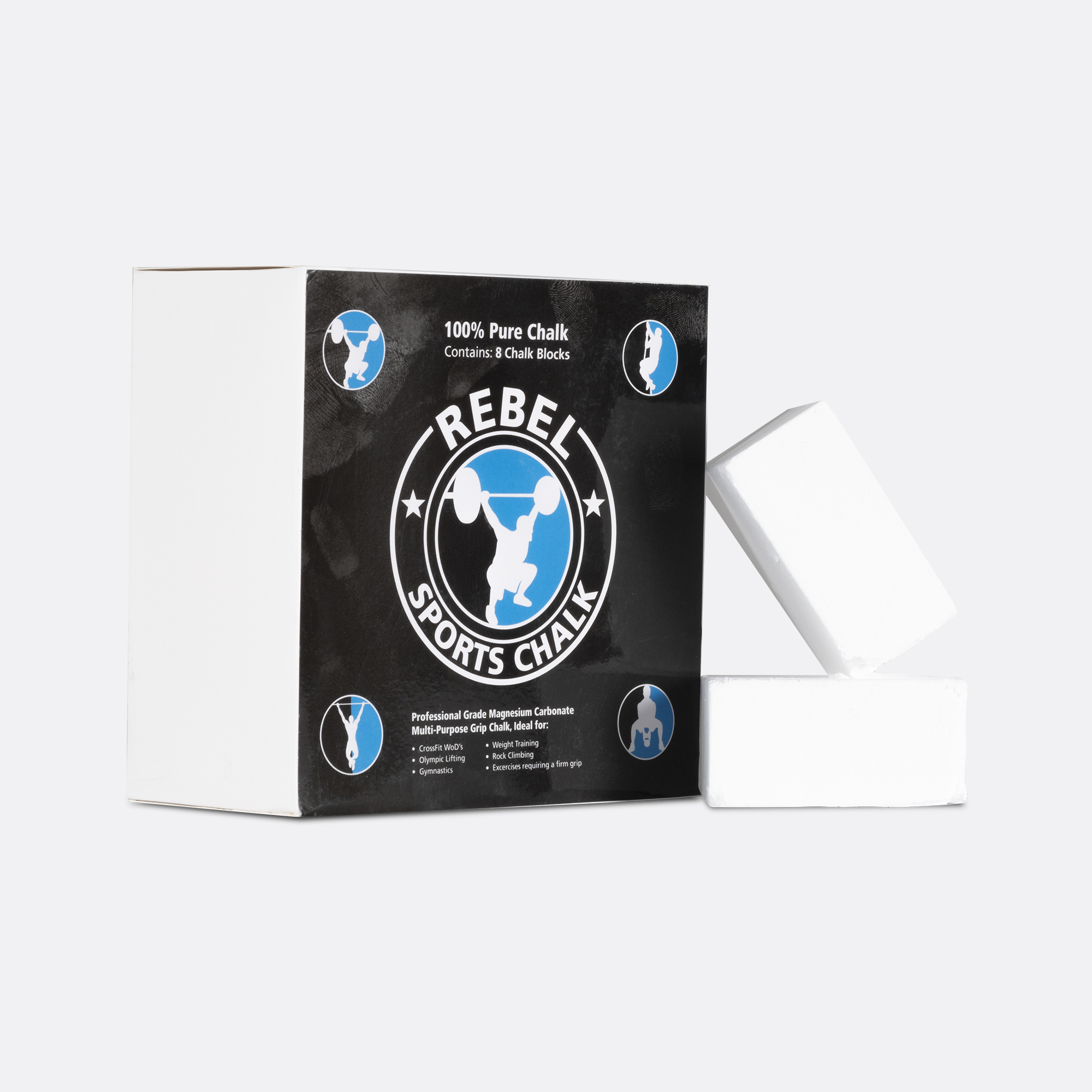 REBEL Chalk Box includes 8 Blocks - REBEL Store