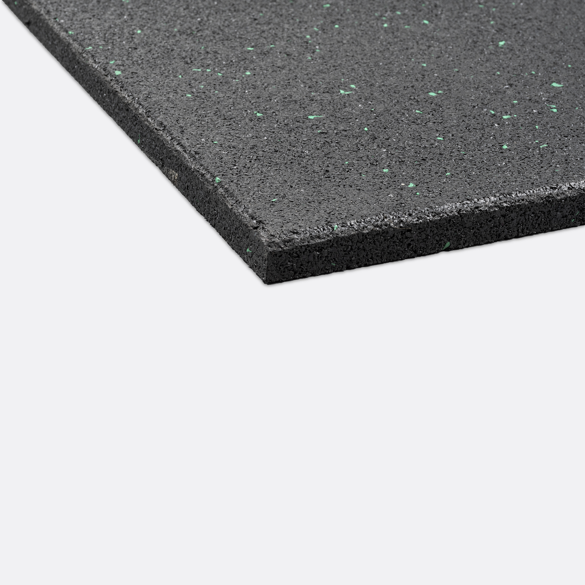 REBEL Rubber Gym Flooring Green Fleck 15mm - REBEL Store
