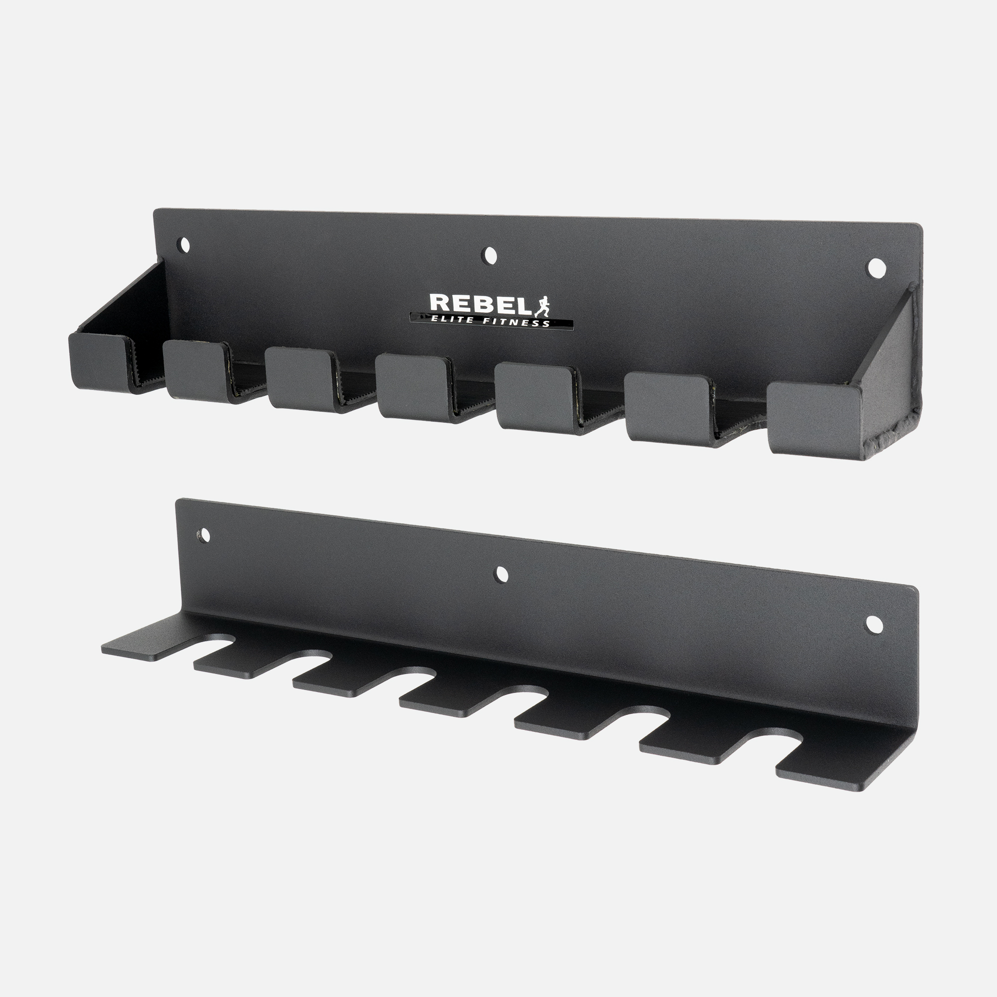 REBEL Wall Mounted Vertical Bar Rack - 6 Piece - REBEL Store