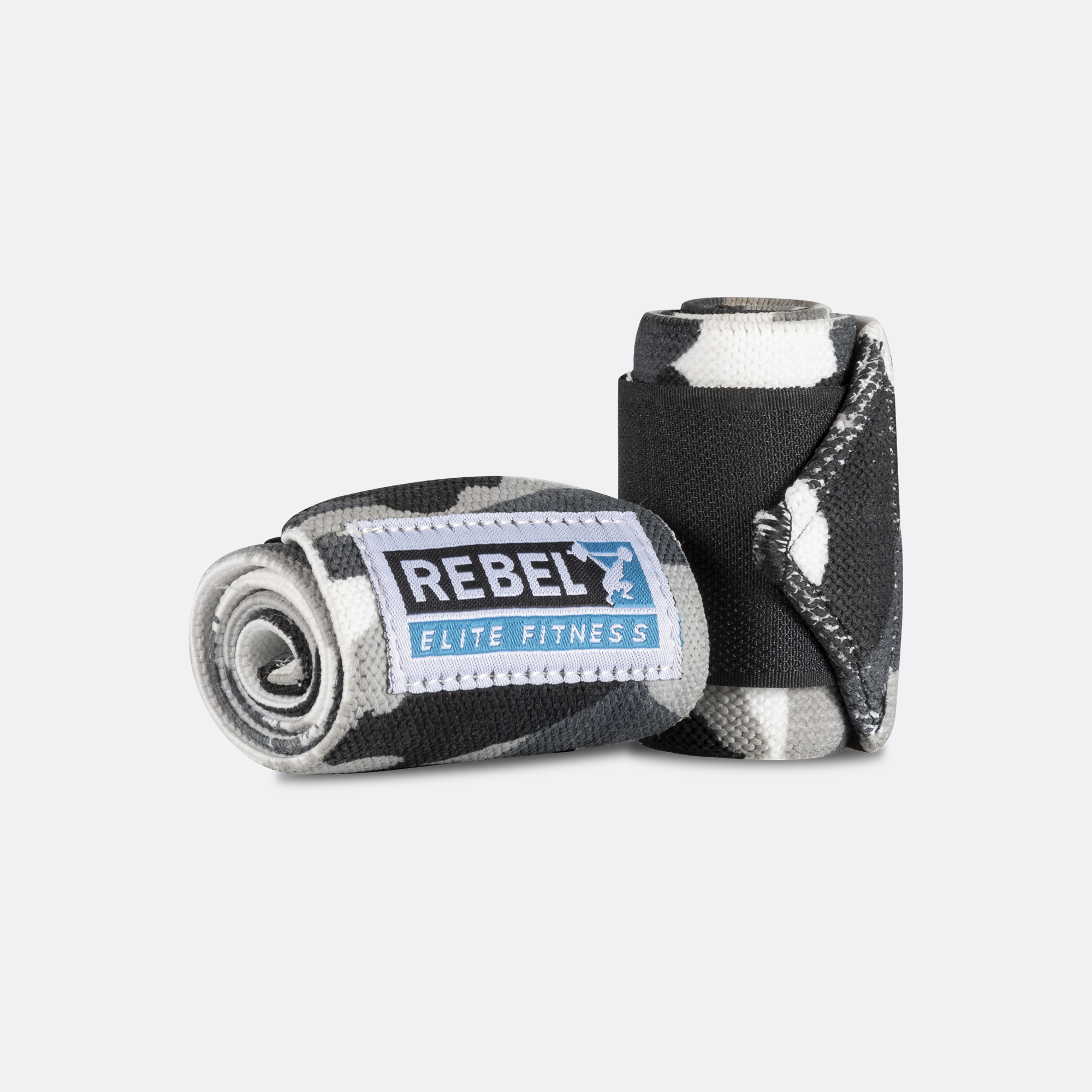 REBEL Wrist Wraps Grey Camo - REBEL Store
