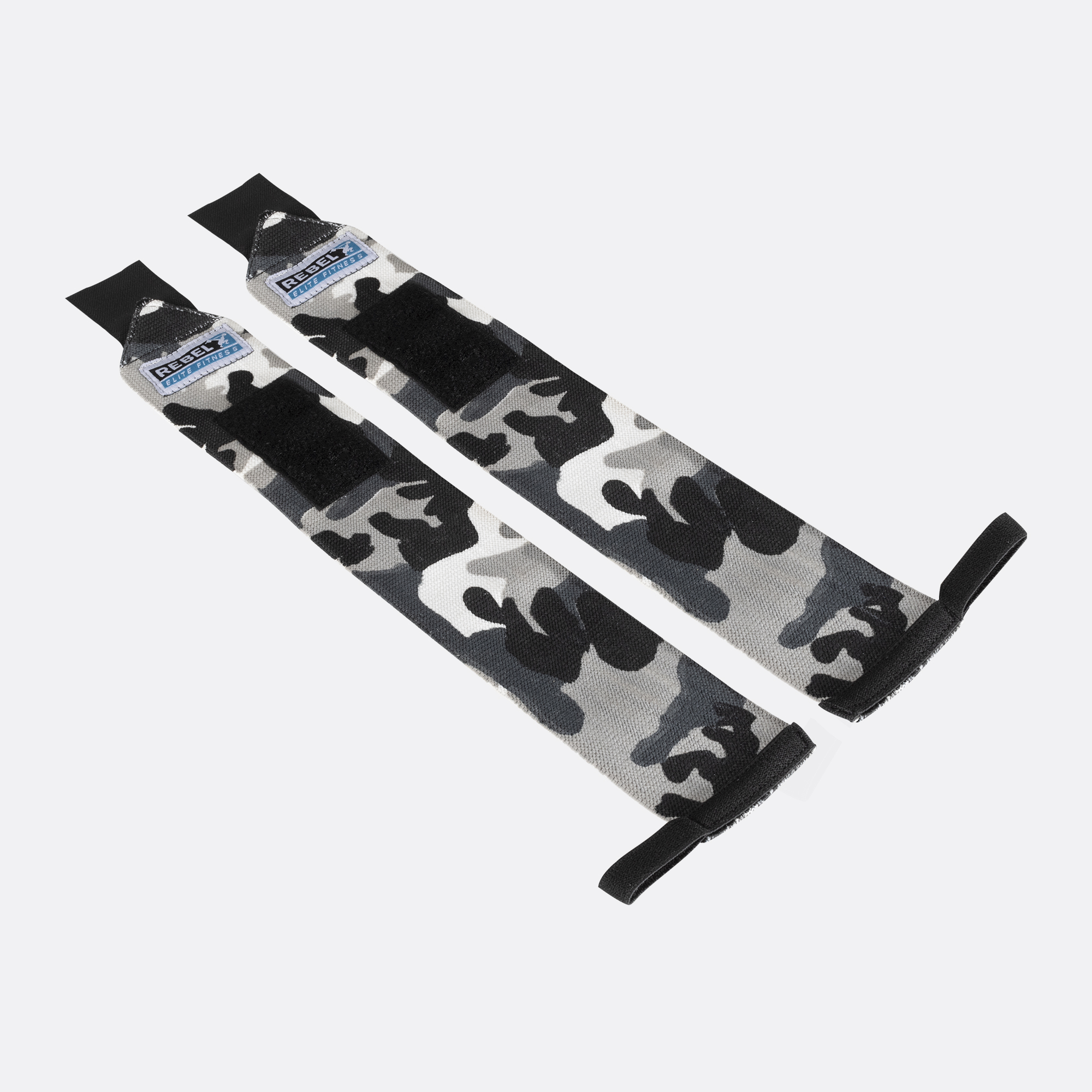 REBEL Wrist Wraps Grey Camo - REBEL Store