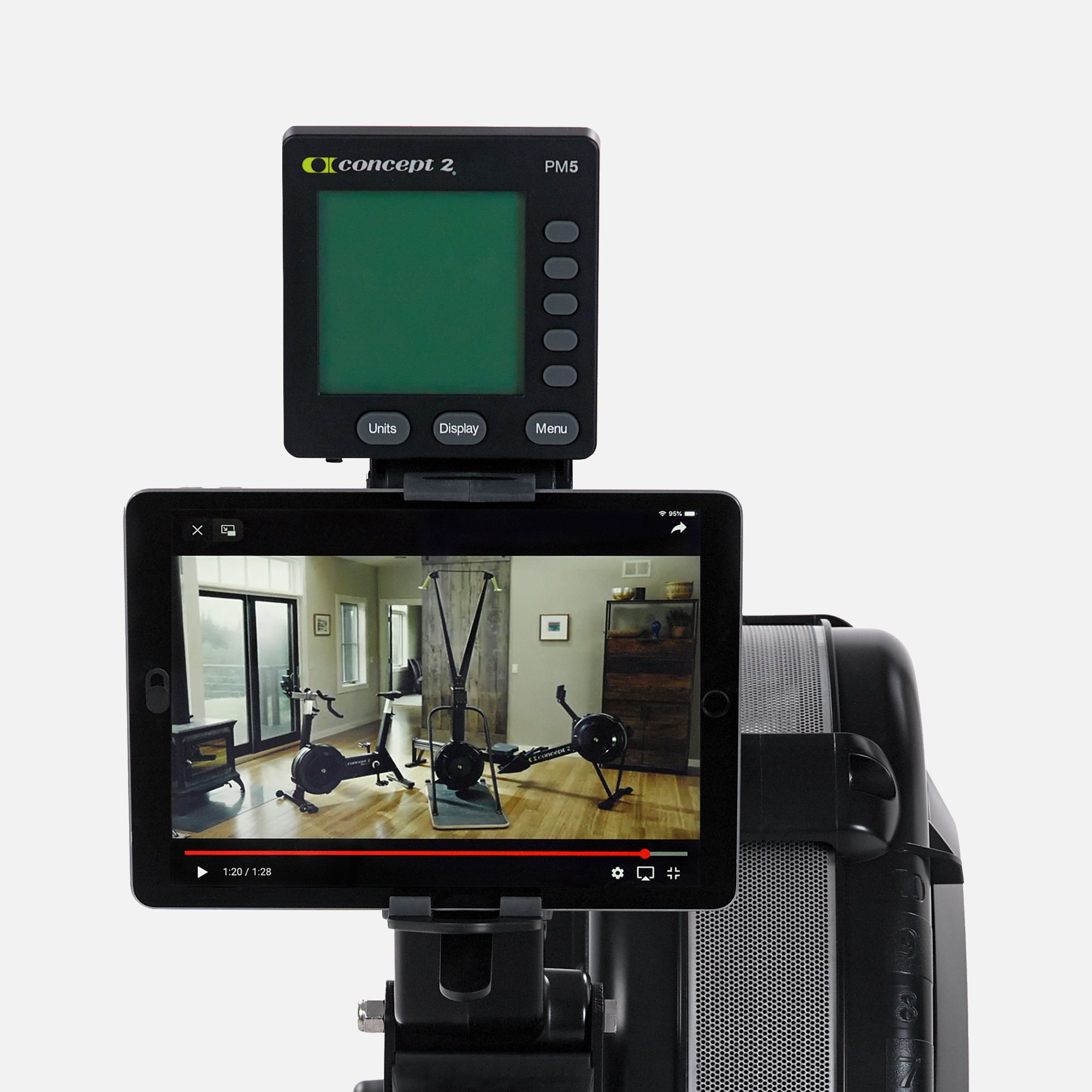 Concept2 RowErg Device Holder Retrofit Kit - REBEL Store