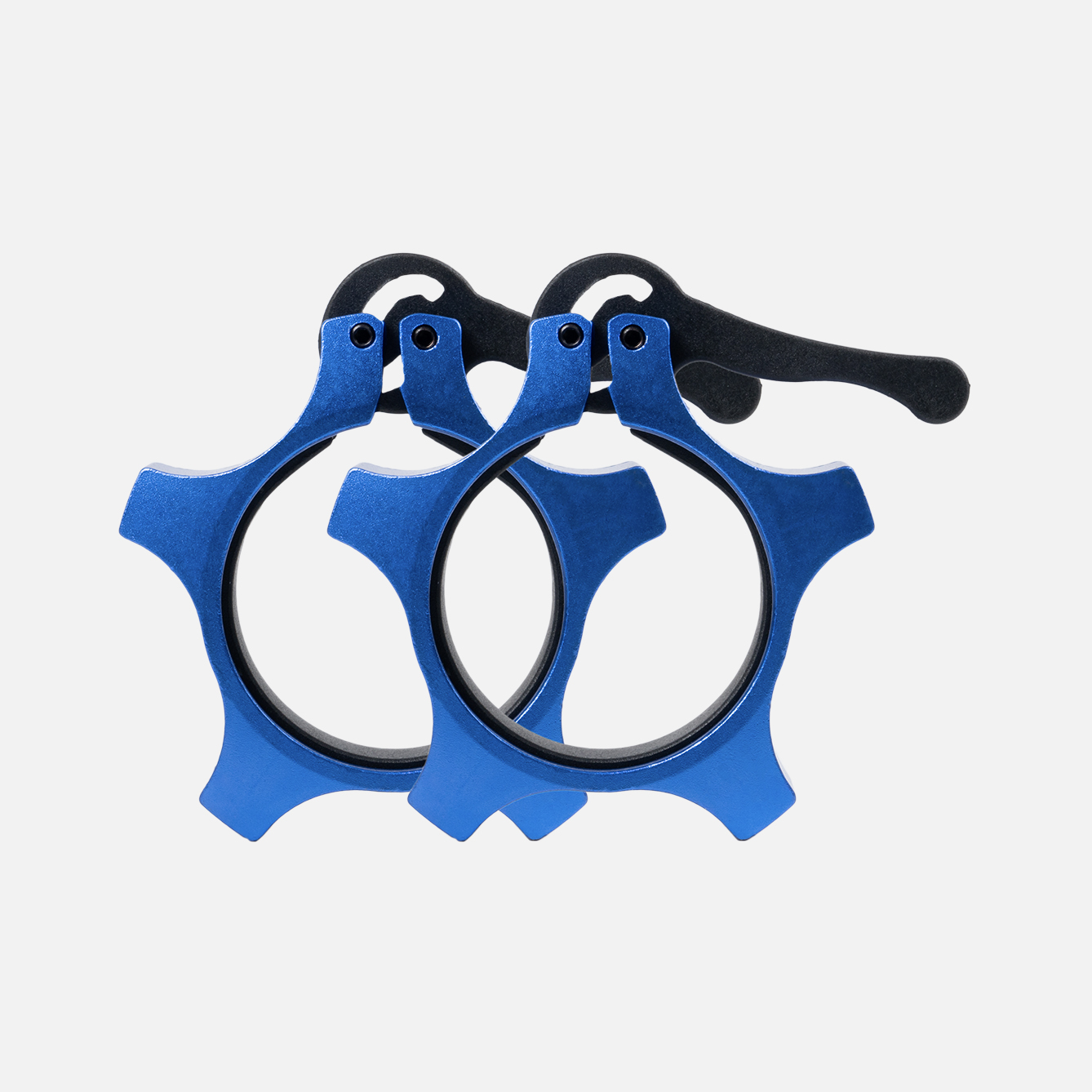 REBEL Bear Claw Barbell Collars Blue - REBEL Store